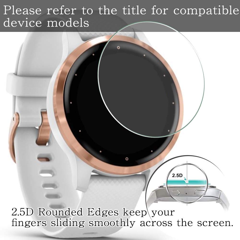 Puccy [3 Pack] Tempered Glass Screen Protector Compatible with IWC International Watch Company IW379201 Film Protectors Anti Scratch Bubble Free for Smartwatch