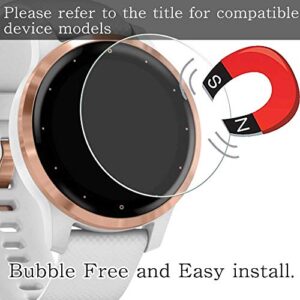 Puccy [3 Pack] Tempered Glass Screen Protector Compatible with IWC International Watch Company IW503801 Film Protectors Anti Scratch Bubble Free for Smartwatch