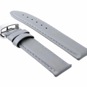 Ewatchparts 18-19-20-22-24MM LEATHER BAND STRAP SMOOTH COMPATIBLE WITH IWC PILOT PORTUGUESE