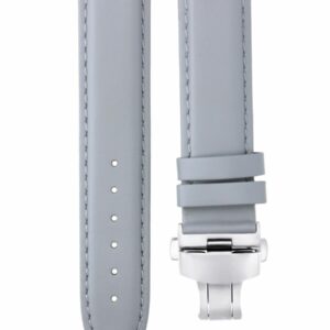 Ewatchparts 18-19-20-22-24MM LEATHER BAND STRAP SMOOTH COMPATIBLE WITH IWC PILOT PORTUGUESE