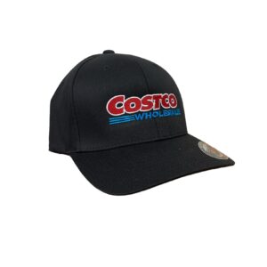 STITCHWORKS Costco Wholesale Flexfit Hat Unisex Baseball Cap (Black, Large/X-Large)