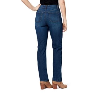 Gloria Vanderbilt Women's Amanda Classic High Rise Tapered Jean Standard, Scottsdale, 12