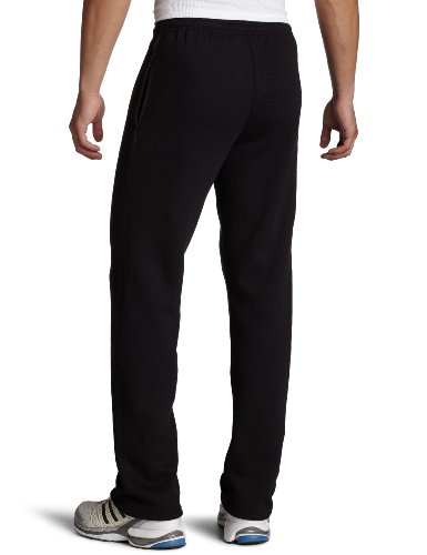 Russell Athletic Men's Dri-Power Open Bottom Sweatpants with Pockets, Black, XX-Large