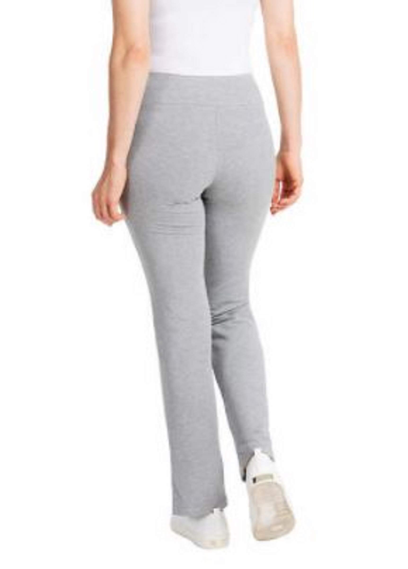 Dalia Ladies’ Pull-On Knit Pant (Heather Grey, X-Large)