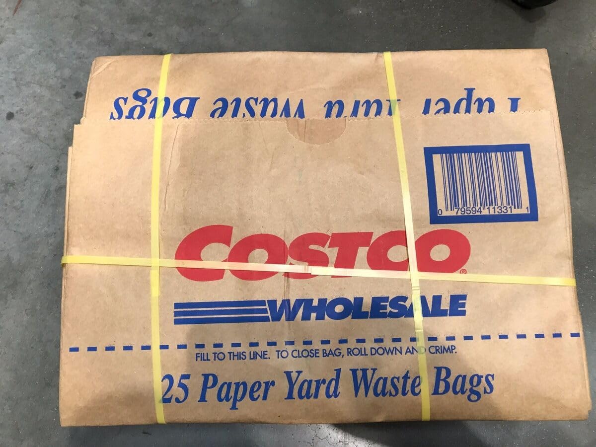 Costco Lawn and Leaf Bag 2 Ply 30 Gal 25 Ct