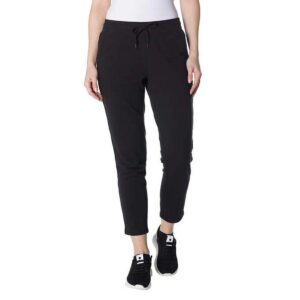 champion ladies' french terry pant, variety (s, black)