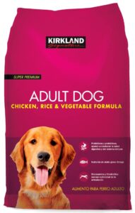 kirkland signature dog food variety (chicken, rice and vegetable dog food 40 lb.)