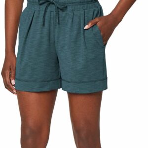 Mondetta Womens Everyday Pull On Walking Short (as1, Alpha, xx_l, Regular, Regular, Atlantic Deep)