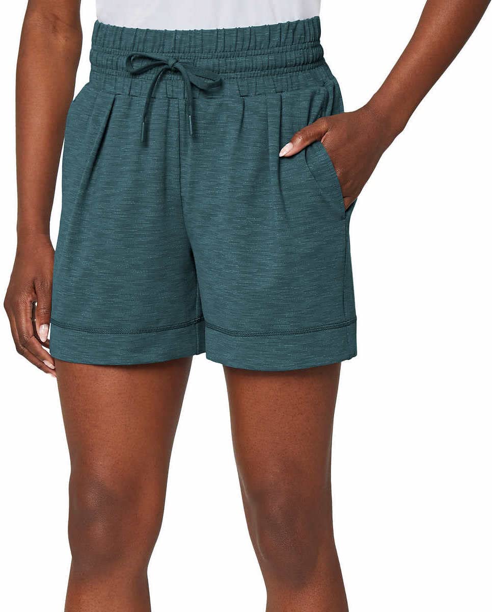 Mondetta Womens Everyday Pull On Walking Short (as1, Alpha, xx_l, Regular, Regular, Atlantic Deep)