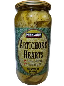 kirkland signature artichoke hearts marinated in oil 33 oz