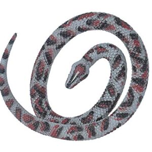 Wild Republic Rock Python, Rubber Snake Toy, Gifts for Kids, Educational Toys, 26", Multi