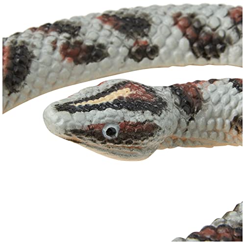 Wild Republic Rock Python, Rubber Snake Toy, Gifts for Kids, Educational Toys, 26", Multi