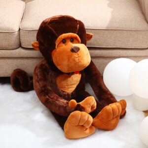 Shappy 43 Inch Large Plush Monkey Giant Monkey Stuffed Animal Gorilla Plush Toy Great Gift for Boys Girls and Friends