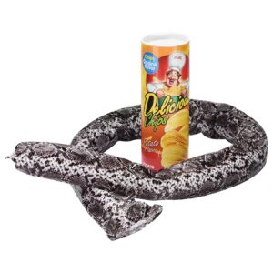 Prankstrick Pranks 22×8×8 Novelty Potato Chip Funny Pranks Joke Out Spring Snake Trick Toy