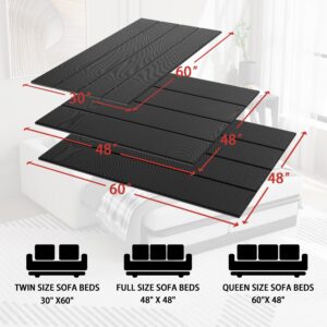 Imperius® Sleeper Sofa Bed Support Board,Sleeper Sofa Support for Sofa Bed Slats,Sleep Sofa Bar for Sofa Bed or Pullout Couch,No Assembly Needed(Queen 48x60)