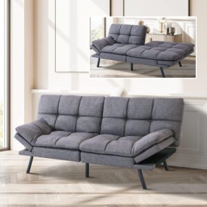 opoiar 267 sofabed, 267-grey, 33"d x 71"w x 31.5"h