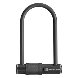 Kryptonite Combo Bike U-Lock Standard, Anti-Theft Security Bicycle Lock, 12mm Steel Shackle, 4-Digit Resettable Combination U Lock for Scooter Road Mountain Bikes