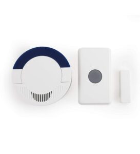 dakota alert wireless doorbell - utdcr-4000 one mile long range wireless door bell 4000ft, doorbell, panic button, mailbox alert system, universal transmitter & dcr-4000 wireless receiver