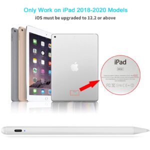 EDIVIA Stylus Pen for iPad Pro 12.9 Pencil Compatible with iPad 10th/9th/8th/7th/6th/Pro 12.9"/11", Air 5th/4th/3rd, Mini 6th/5th