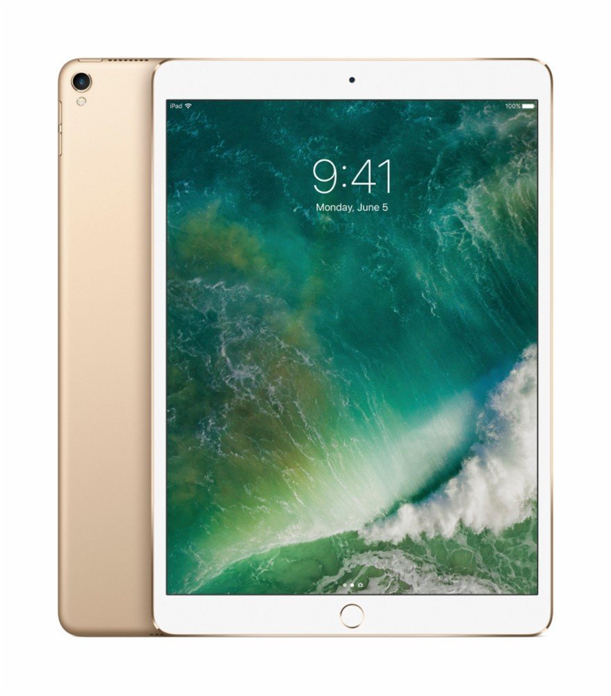 Apple iPad Pro 10.5in - 256GB Wifi - 2017 Model - Gold (Renewed)