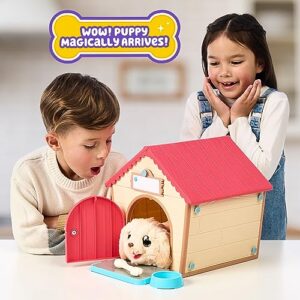 Little Live Pets My Puppy Interactive Plush Toy & Kennel. 25+ Sounds & Reactions. Name Your Puppy and Surprise! It Appears! Gifts for Kids Ages 5+