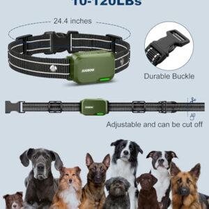 Jugbow Dog Shock Collar - 3300FT Dog Training Collar with Remote Innovative IPX7 Waterproof with 4 Training Modes, Rechargeable E-Collar for All Breeds