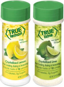 true lemon two pack - lemon shaker and lime shaker, powder