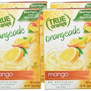 True Orange, Mango Orange Drink Mix, 10-count (Pack of 4)