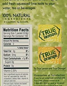 True Lemon & True Lime Bulk Dispenser Packets, 100 Count (Pack of 2)