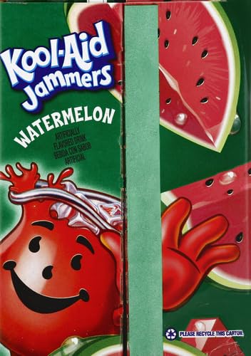 Kool-Aid Jammers Watermelon Flavored Juice Drink Pouch, 60 Fl Oz