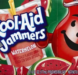 Kool-Aid Jammers Watermelon Flavored Juice Drink Pouch, 60 Fl Oz