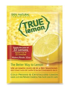 true lemon juice mix, 3.53 ounce (pack of 10)