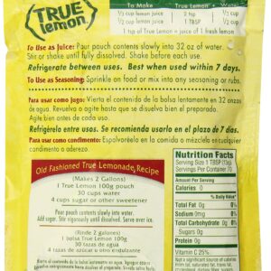 True Lemon Juice Mix, 3.53 Ounce (Pack of 10)