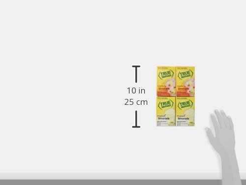 100% Natural True Lemonade & True Raspberry Lemonade, 1.06 Oz/Each, 10 Ct (Pack of 4)