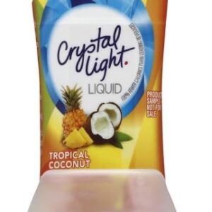 Crystal Light Liquid Tropical Coconut Naturally Flavored Drink Mix, 1.62 fl oz Bottle