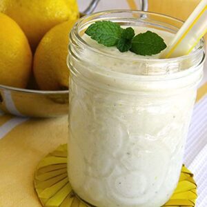 Orgnisulmte Lemon Powder,Whole Lemon Juice Freeze Dried Powder Strong Lemony Flavor 8 Oz