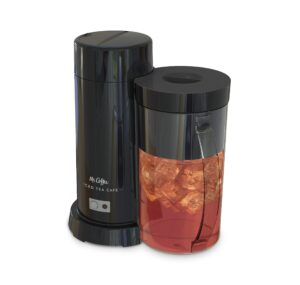 mr. coffee 2-quart iced tea & iced coffee maker, black