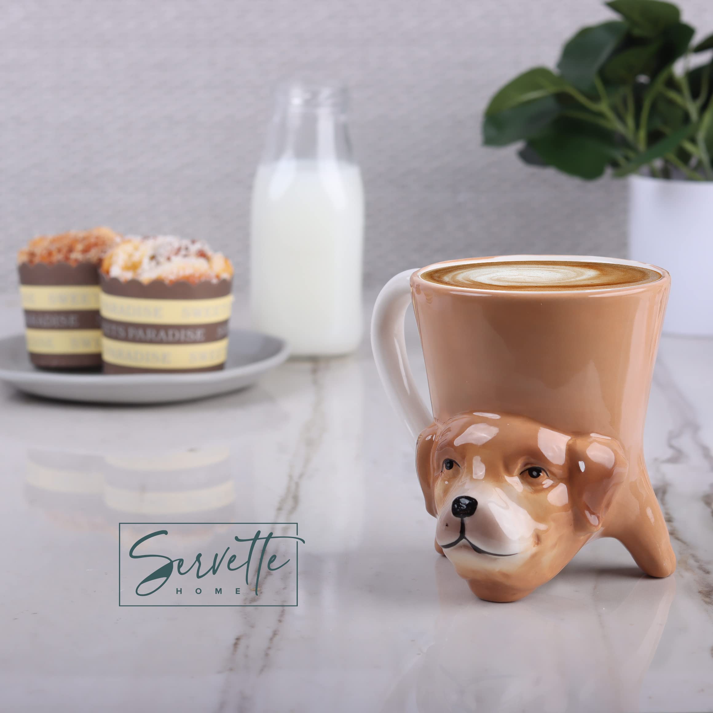 Servette Home Ceramic Coffee Mug 10oz Dog Mug