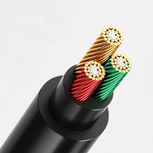 TOYAYAYO RCA Cables 3ft - Gold Plated 2RCA Male to 2RCA Male Stereo Audio Cable - 2 Channel RCA to RCA Audio Cable - Dual Shielded RCA Cable for Amplifiers, Car Audio, Home Theater, Speakers