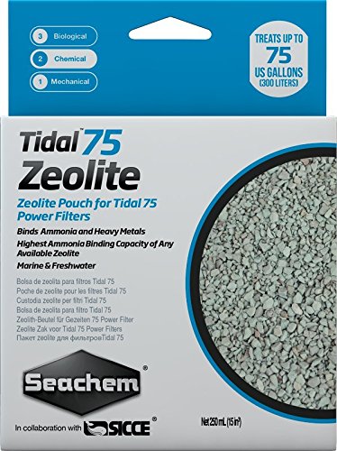 Seachem Laboratories 6514 75 Zeolite 250 mL Tidal Filter