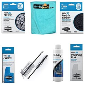 inland seas seachem tidal 35 filter advanced maintence bundle (7 items)