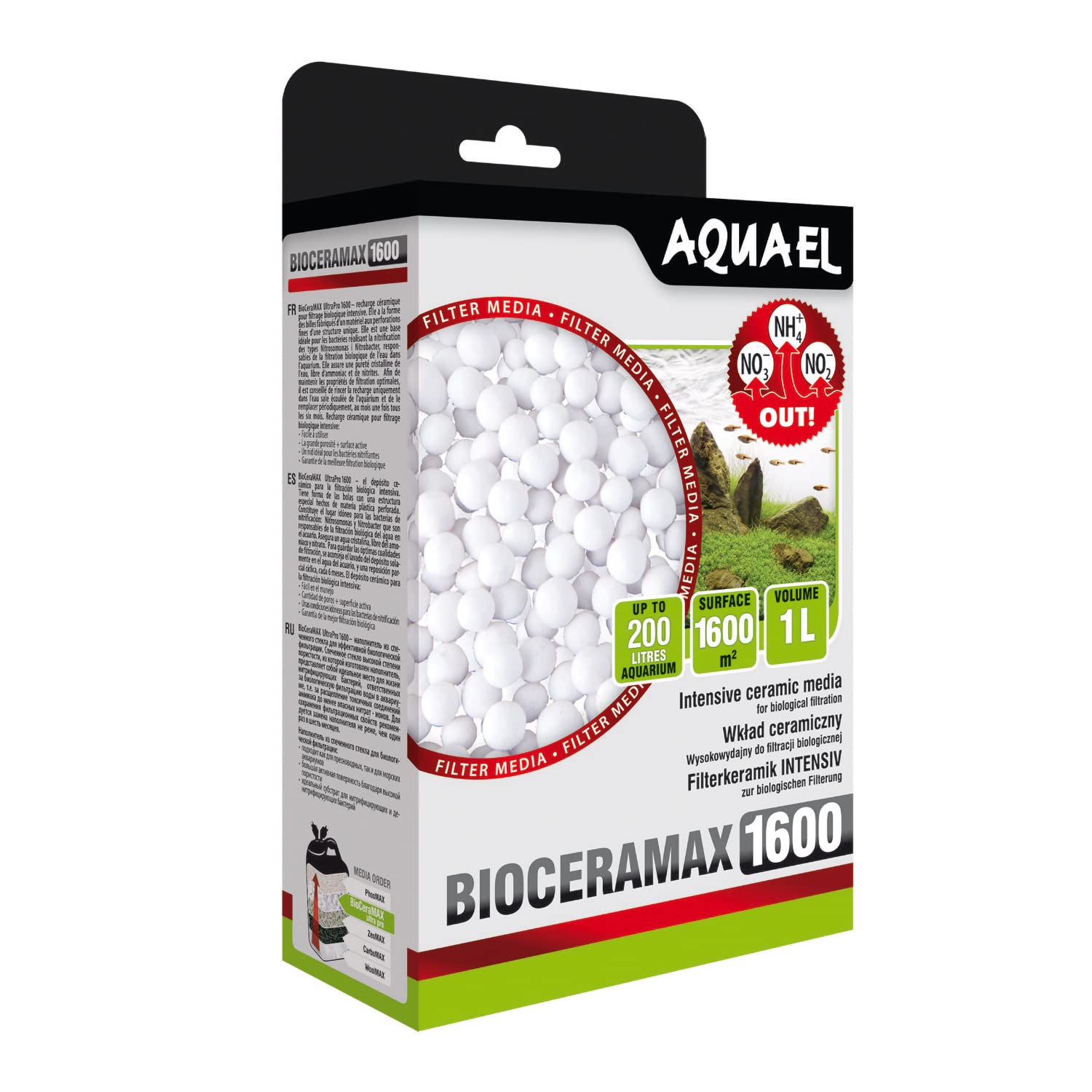 Aquael BioCeraMAX (1600 1L)