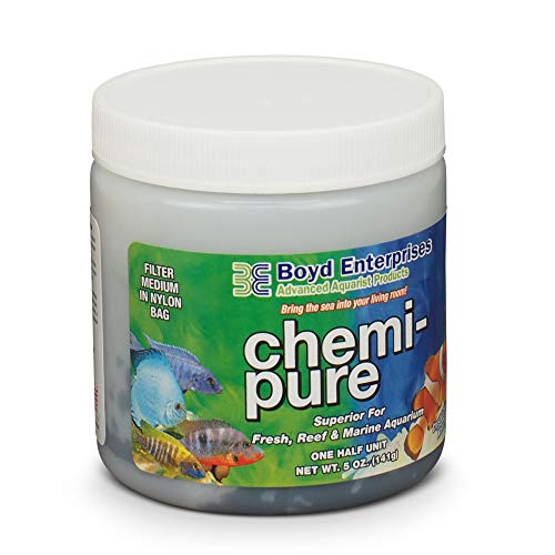 Boyd Enterprises ABE16706 Chemipure Filter Media for Aquarium, 5-Ounce