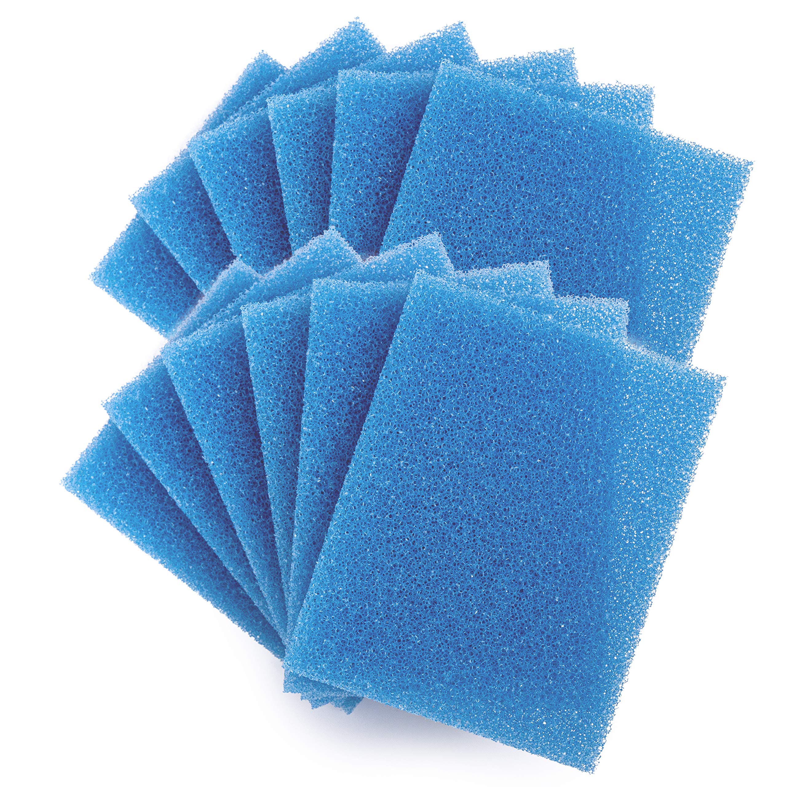 LTWHOME Compatible Foam Pad Replacement for Fluval C2 Power Filter (Pack of 12)