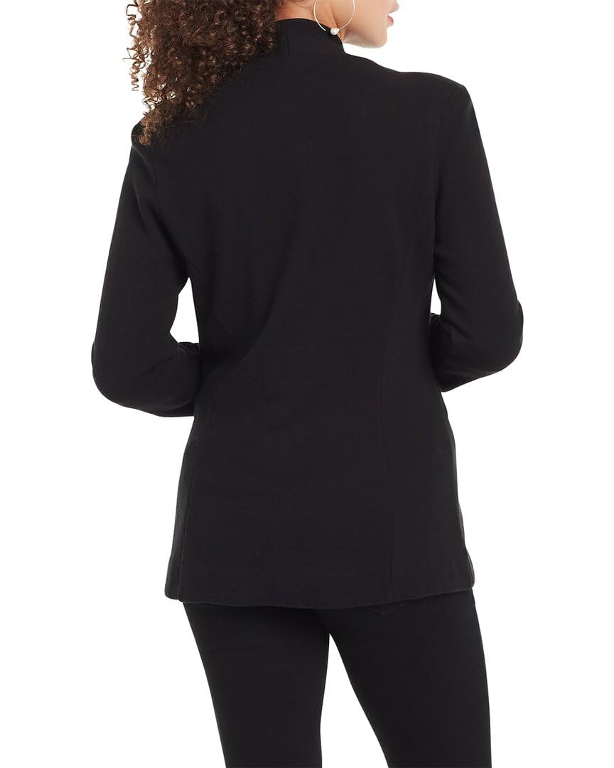 NIC+ZOE Women's Sleek Jacket, Black Onyx