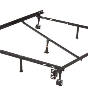 KB Designs - Metal Commercial Grade Adjustable Bed Frame, Twin Twin XL Full Full XL Queen