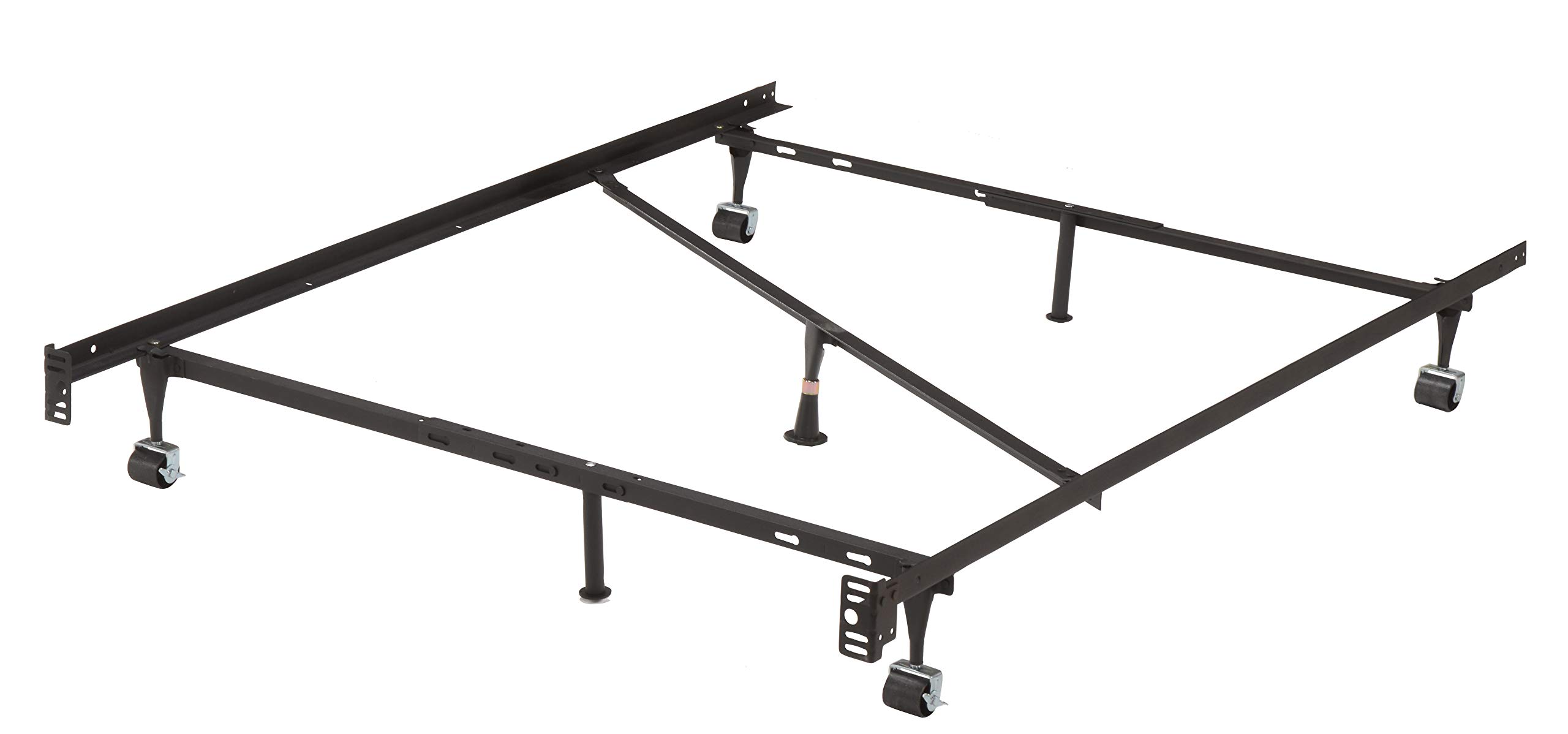 KB Designs - Metal Commercial Grade Adjustable Bed Frame, Twin Twin XL Full Full XL Queen