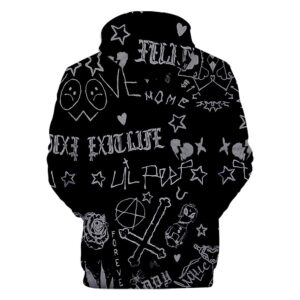 KPOP Rapper 3D Hoodie Love Printed Sport Hip Hop Sweatshirt Pocket Pullover Tops