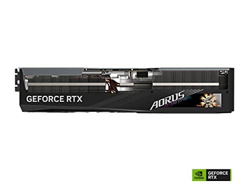 GIGABYTE AORUS GeForce RTX 4080 Master 16G Graphics Card, 3X WINDFORCE Fans, 16GB 256-bit GDDR6X, GV-N4080AORUS M-16GD Video Card