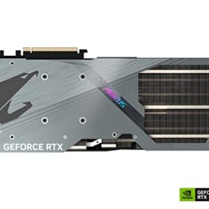 GIGABYTE AORUS GeForce RTX 4080 Master 16G Graphics Card, 3X WINDFORCE Fans, 16GB 256-bit GDDR6X, GV-N4080AORUS M-16GD Video Card